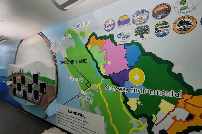 Rethink Waste Management Mural - Bay Area Muralist, Best Custom Murals ...